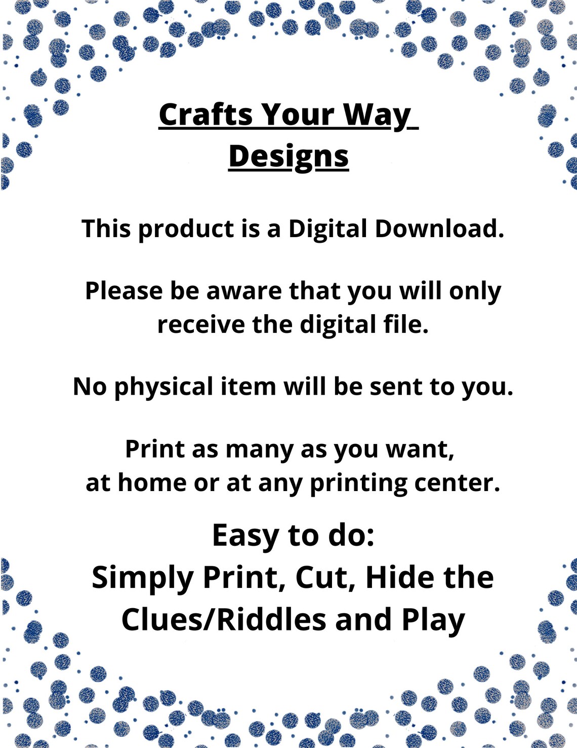 Printable Indoor Clues Riddles Scavenger Hunt / Treasure Hunt for Teens ...