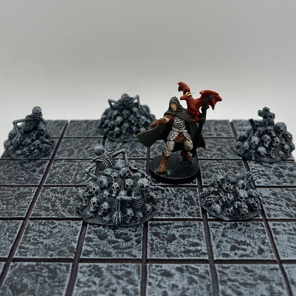 Painted Skeleton Miniatures - Etsy