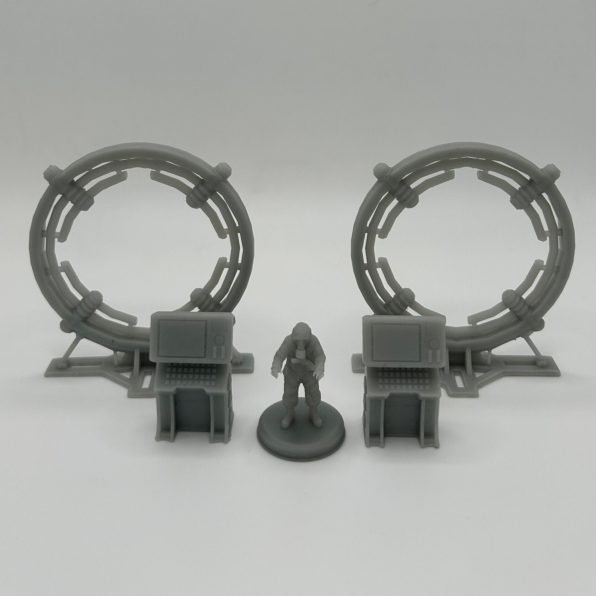 28mm Sci-fi Teleporter Set / Tabletop Terrain Miniatures for Dnd ...