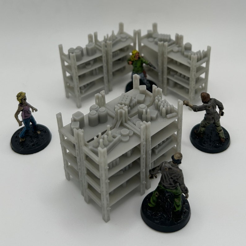 28mm Food Racks Set / Tabletop Terrain Miniatures for Dnd Pathfinder ...