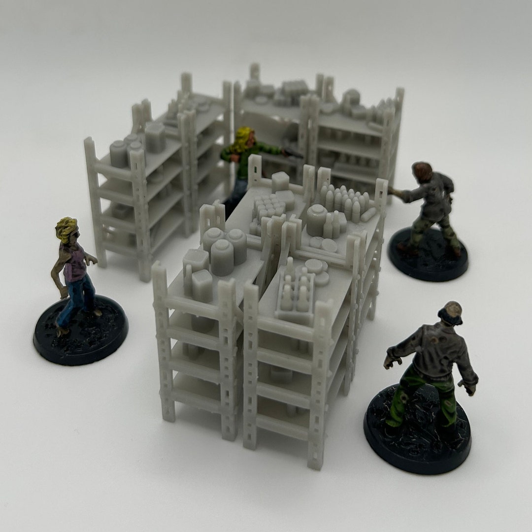 28mm Food Racks Set / Tabletop Terrain Miniatures for Dnd Pathfinder ...