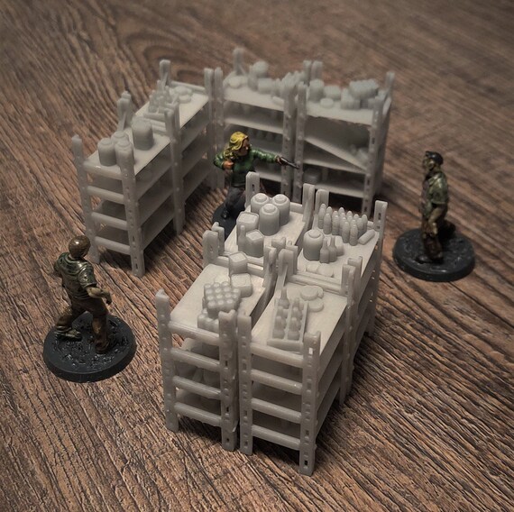 28mm Food Racks Set / Tabletop Terrain Miniatures for Dnd - Etsy