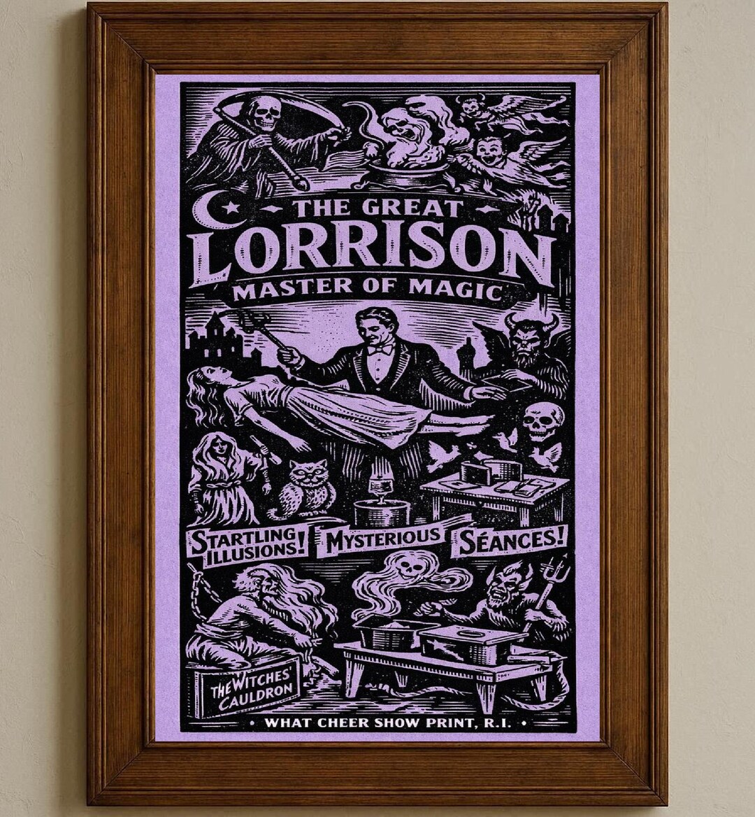 Vintage Magic Show Poster - INSTANT DOWNLOAD** - Etsy