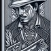 Chicano Old School Pachuco Coloring - Etsy