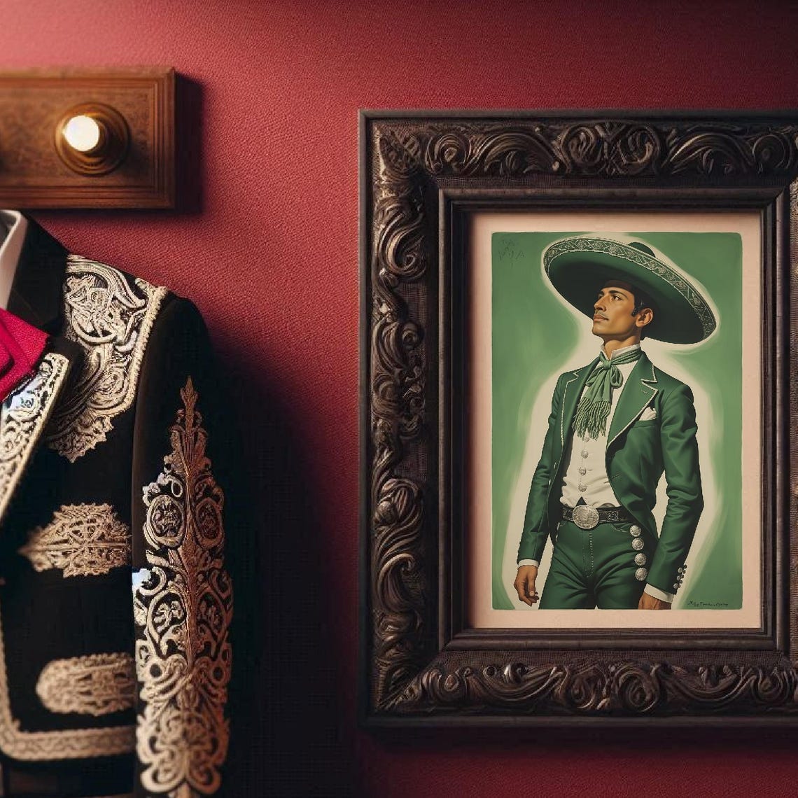 Mexican Charro Print Vintage Inspired Vaquero Art - Etsy