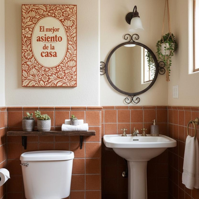 Spanish Bathroom Sign - Etsy