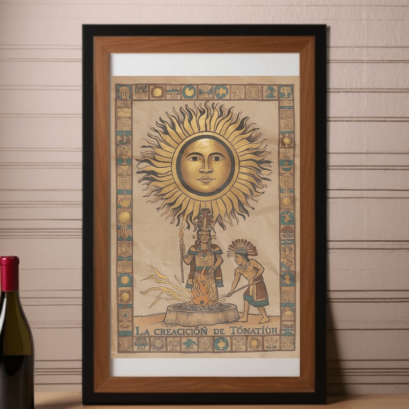 Aztec Sun God - Etsy