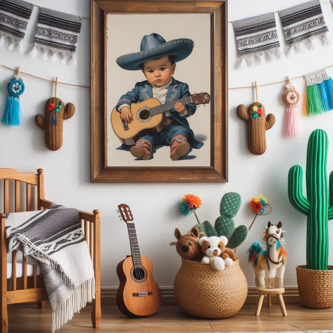 Baby Charro Mexican Mariachi Home Decor Download - Etsy
