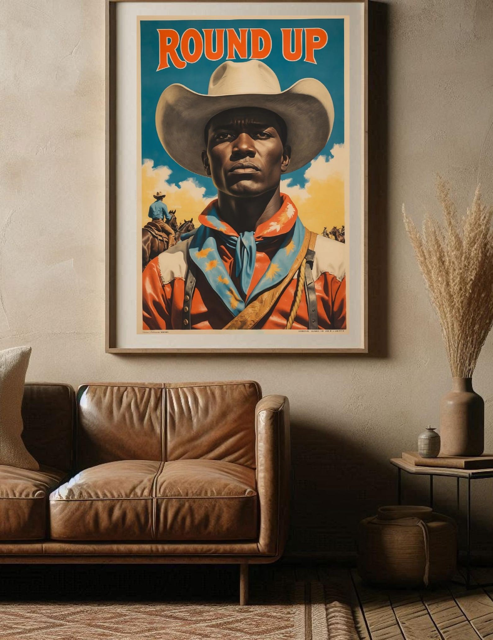 Rustic Black Cowboy Vintage Inspired Home Decor - Etsy
