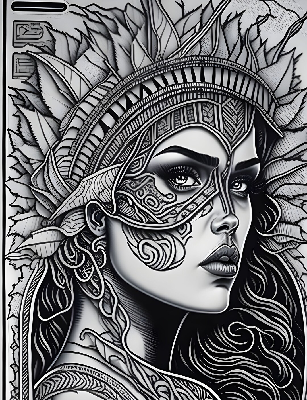 Chicano Old School Pachuco Coloring - Etsy