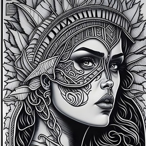 Chicano Old School Pachuco Coloring - Etsy