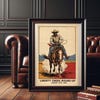 Cowboy Collin Digital Download Printable Black Country Western Style ...