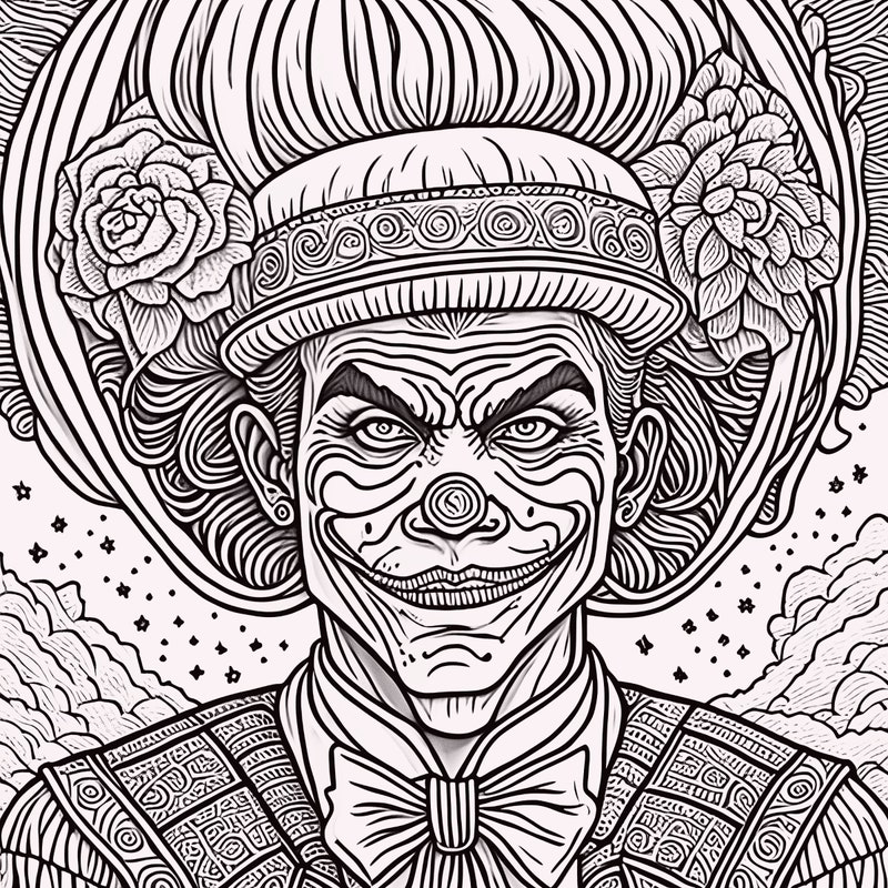 Printable Chicano Coloring Pages - Etsy
