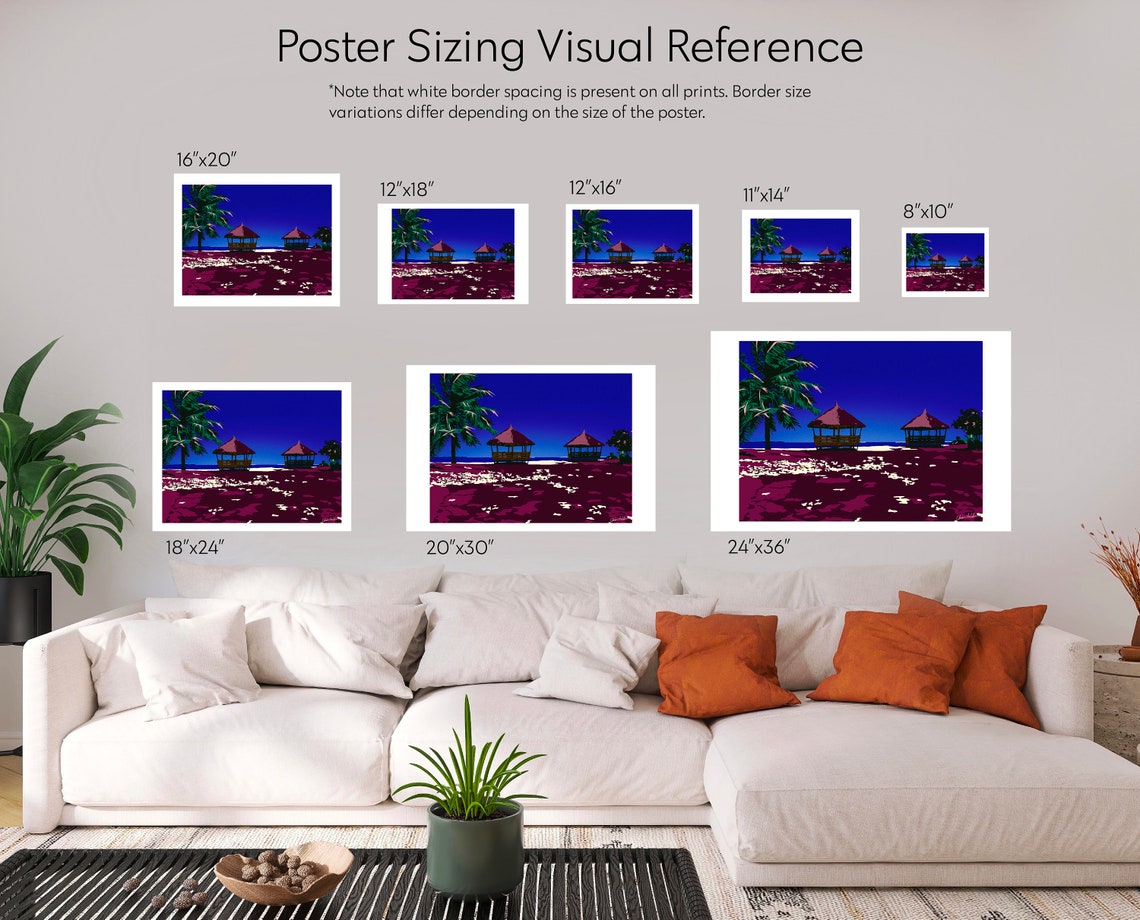 Blue Night Sky Philippines Bahay Kubo Beach Wall Art | Abstract ...