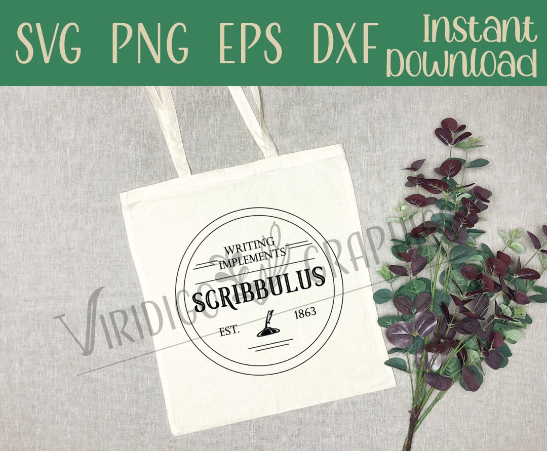 Scribbulus Potter Store Logo SVG PNG EPS Dxf Files - Etsy