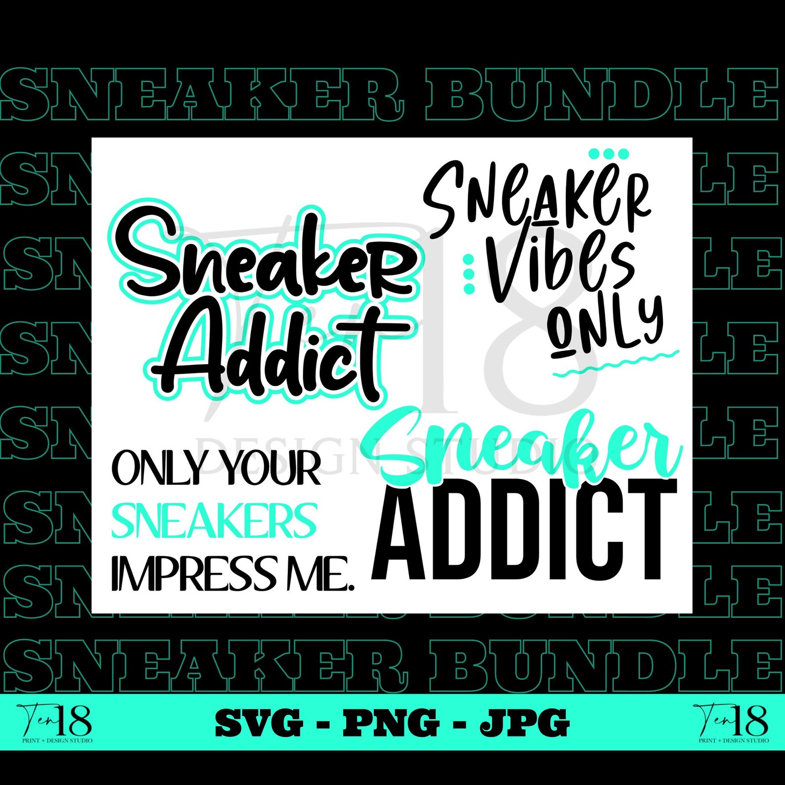 Sneakerhead SVG Sneakerhead Bundle Female Sneakerhead - Etsy
