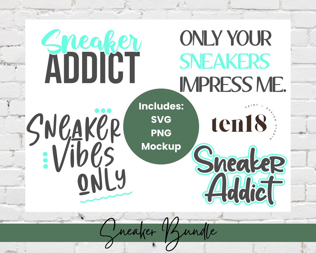 Sneakerhead SVG | Sneakerhead Bundle | Female Sneakerhead | Sneaker SVG ...