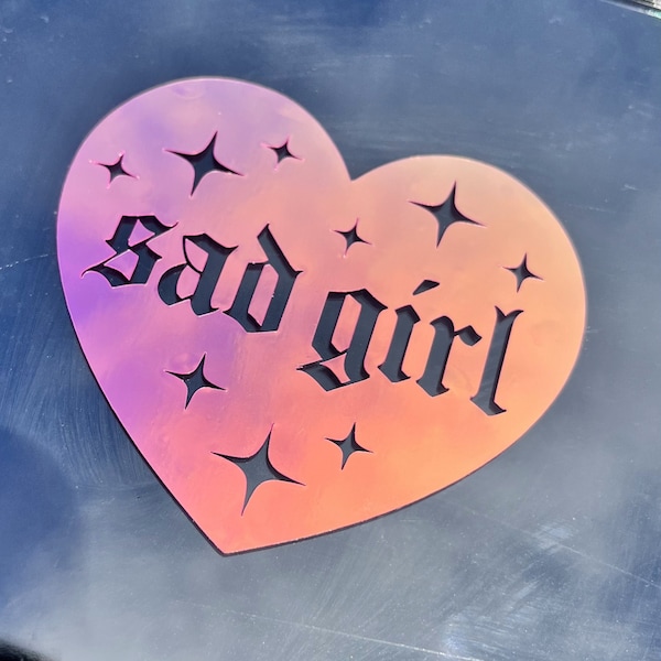 Girl Car Decal - Etsy
