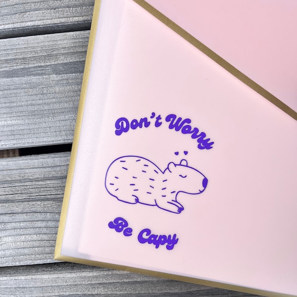Capybara Car Sticker - Etsy