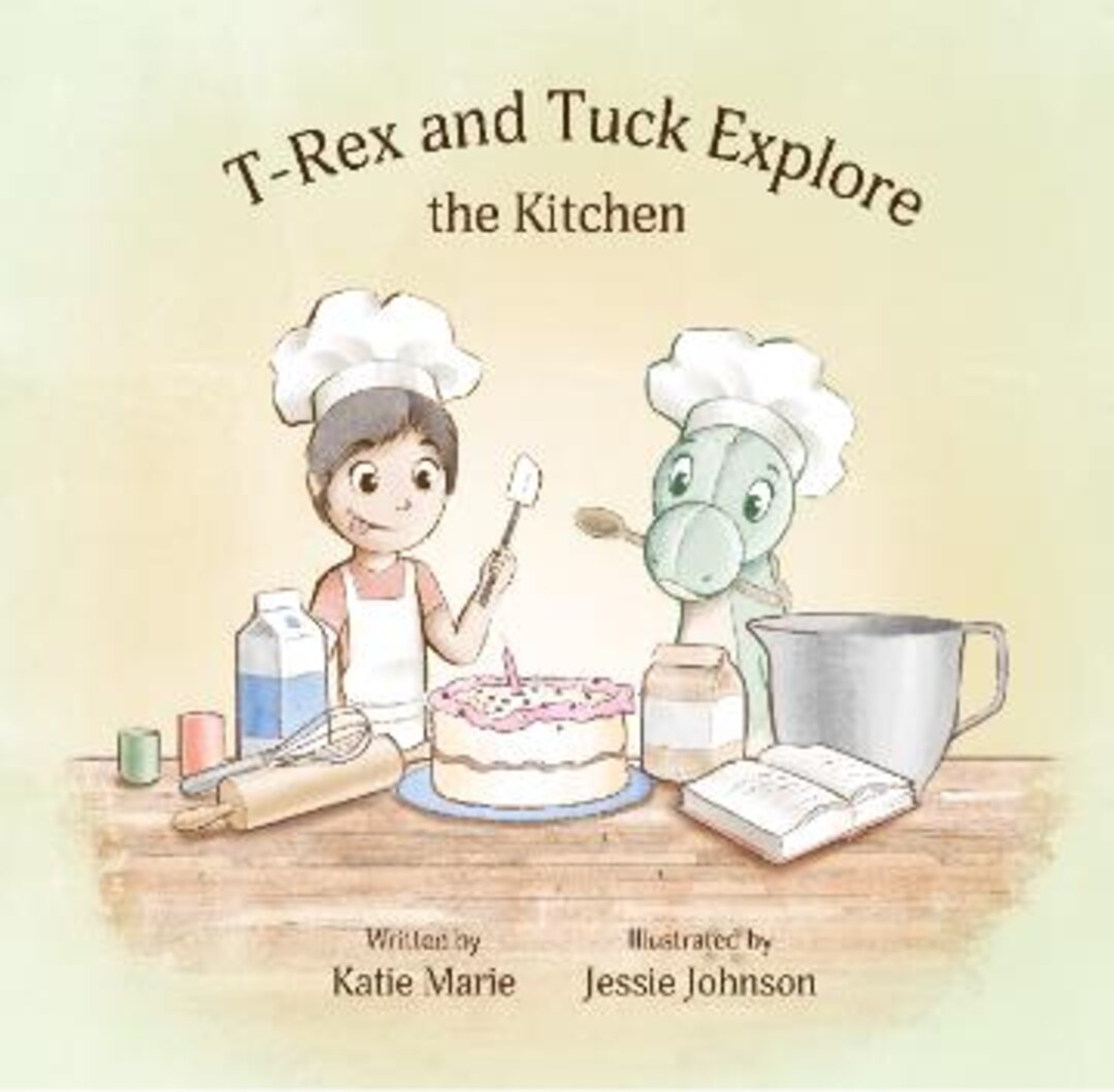 Children's Book - T-rex and Tuck Explore the Kitchen (paperback) - Etsy