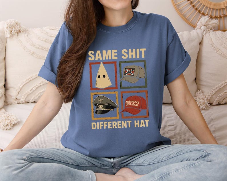 Comfort Colors Same Shit Different Hat Shirt, Political Graphic Shirt ...