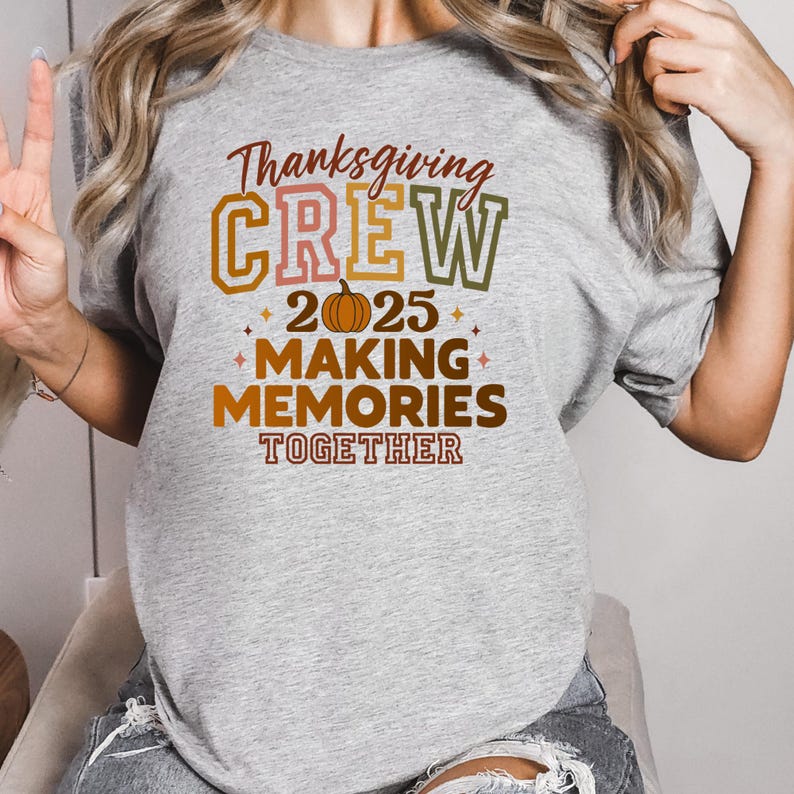 Matching Family Thanksgiving Shirts 2025: Fall Family Outfits, Cozy ...