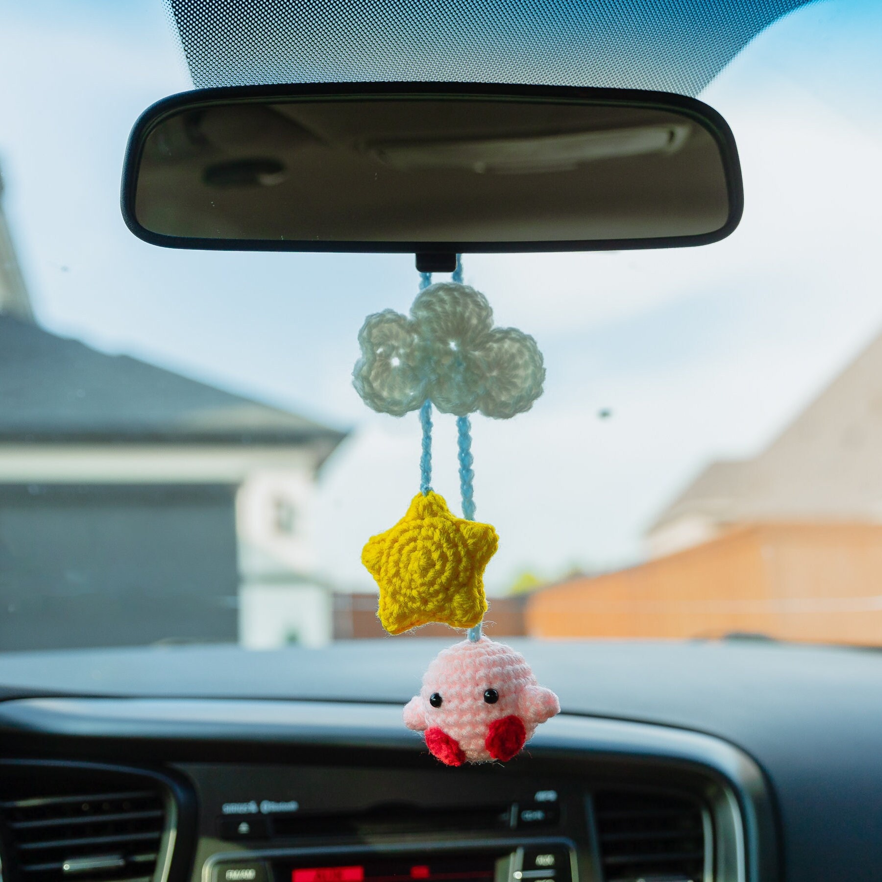 Crochet Car Hanger Sailor Moon Animal Crossing Kirby Gift Ideas Car ...