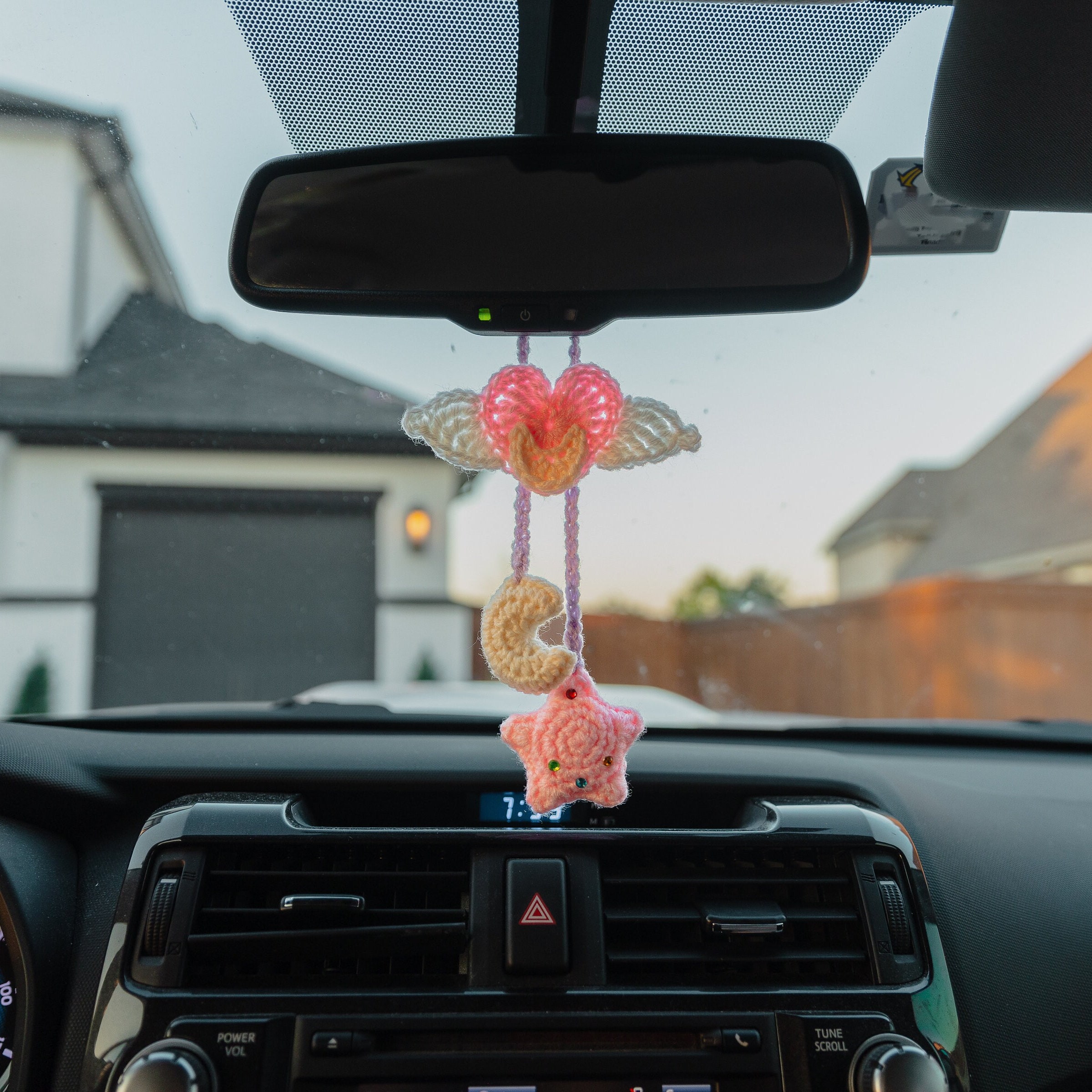 Crochet Car Hanger Sailor Moon Animal Crossing Kirby Gift Ideas Car ...
