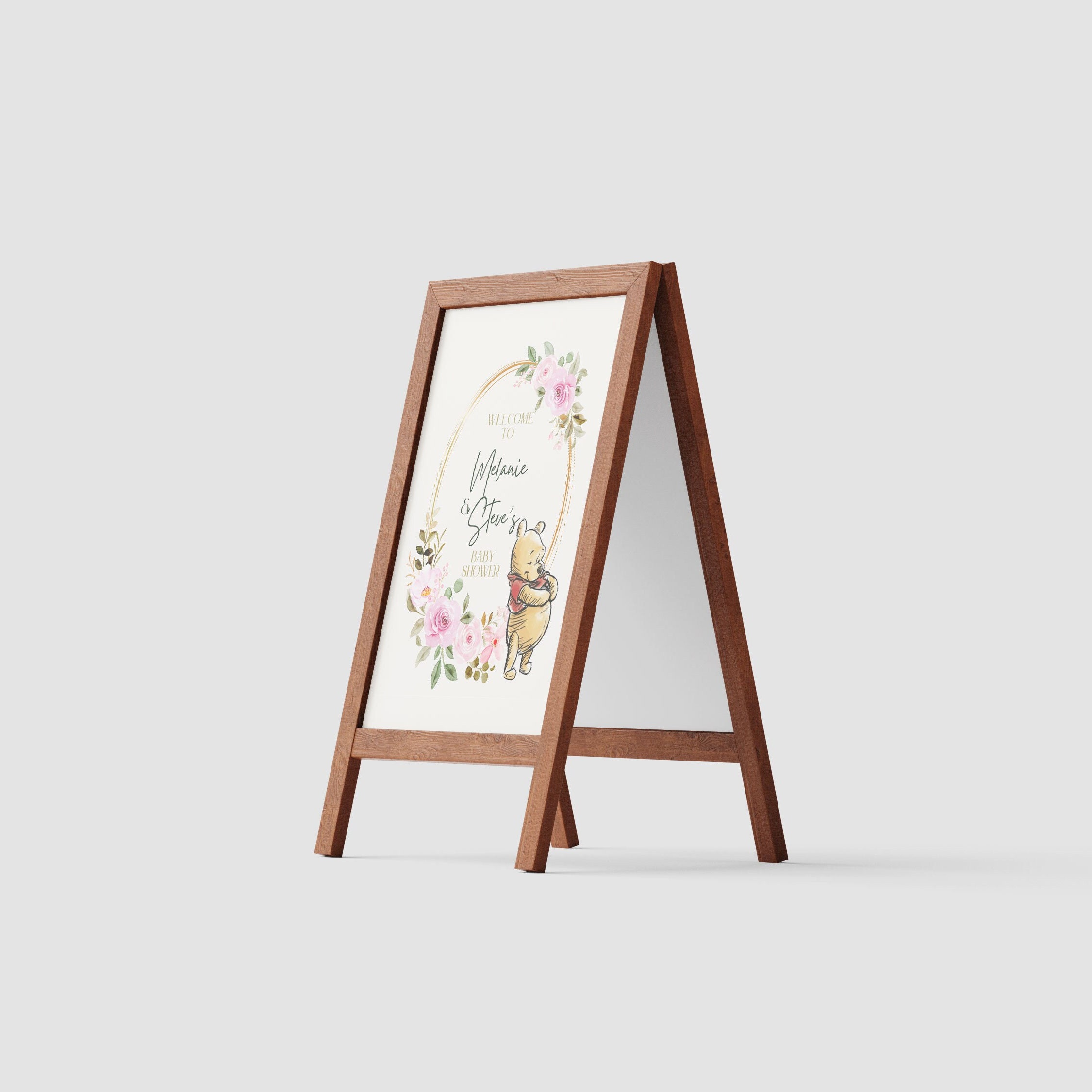 Baby Shower Welcome & Directional Signs| 20x24 | 3 Pages | Winnie the ...