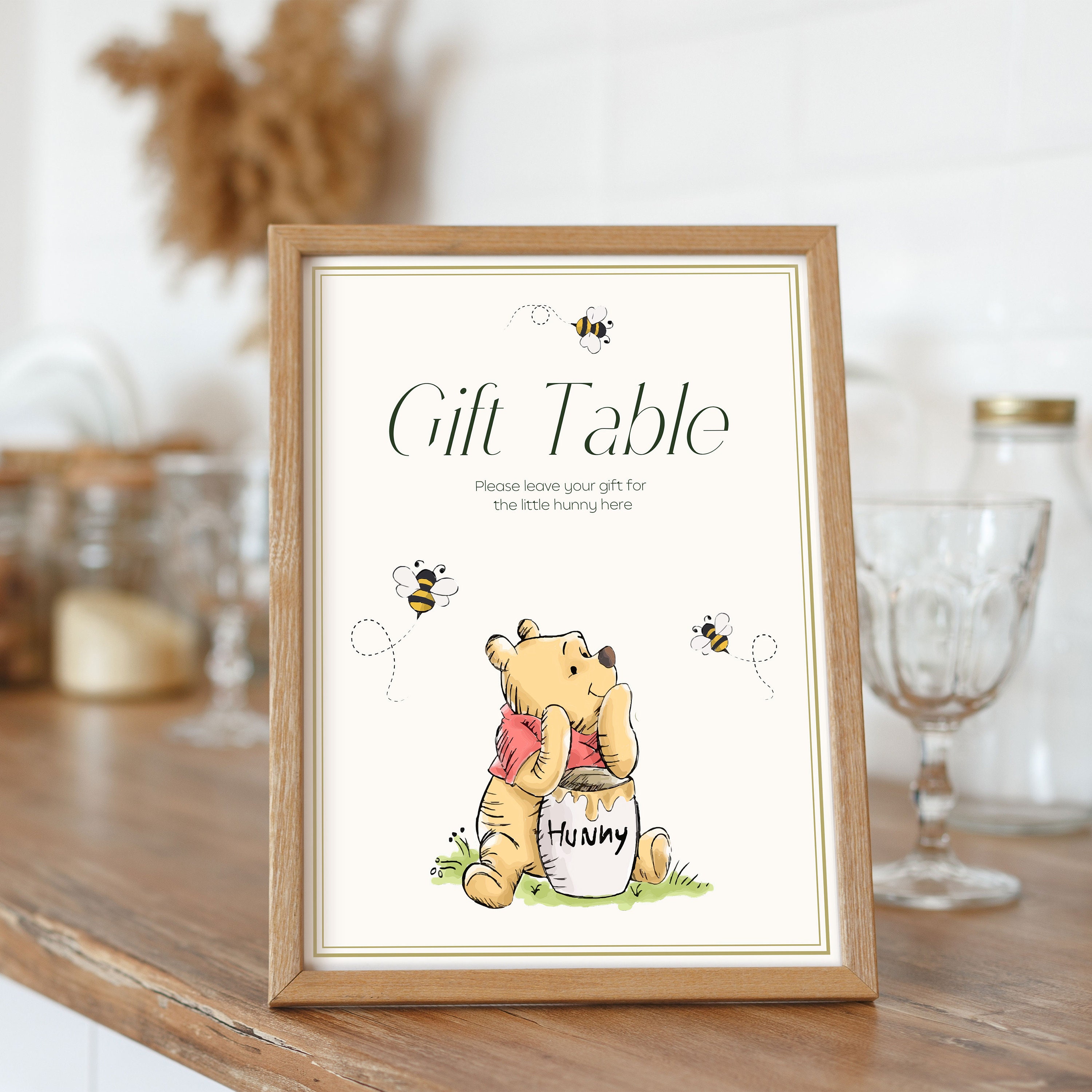 Baby Shower Table Signs| 8x10 | 3 Pages | Winnie the Pooh | Baby Shower ...