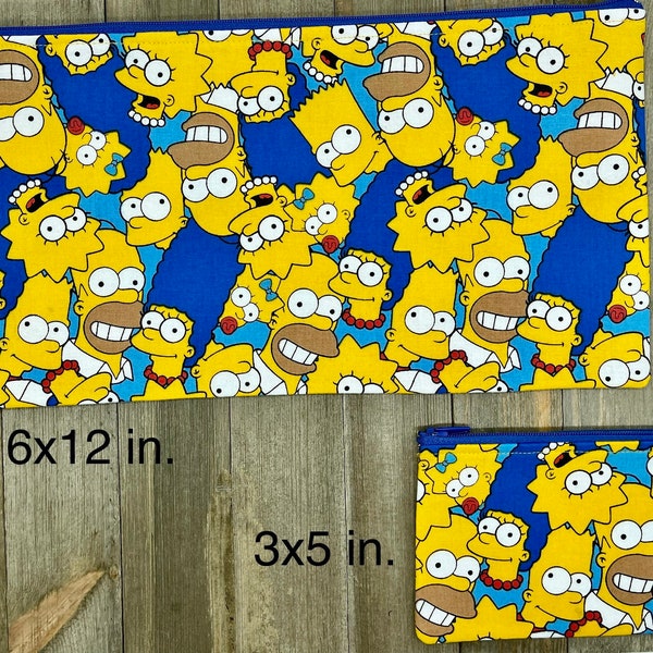 Simpsons Pencil Case - Etsy