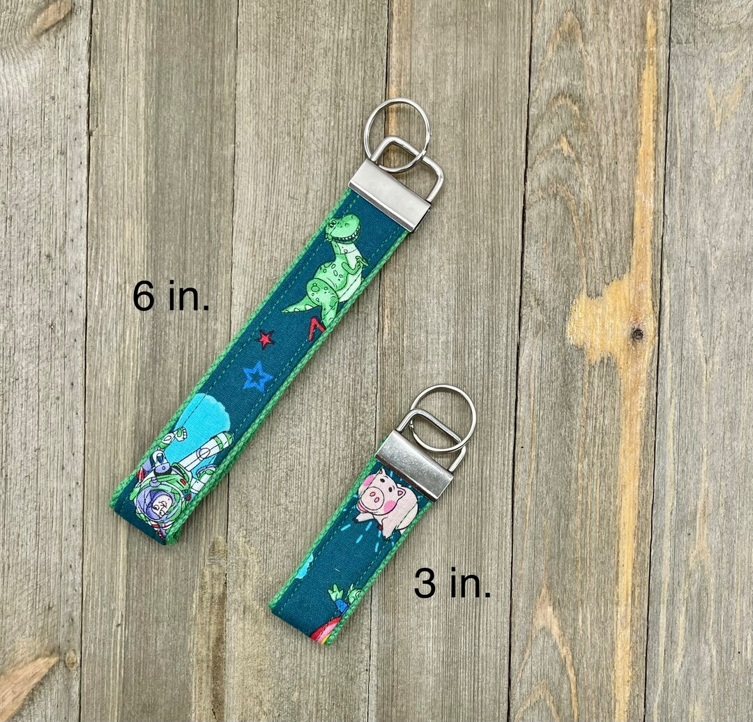 Disney Pixar Toy Story Print- Car Key Fob for House Keys, Wristlet ...