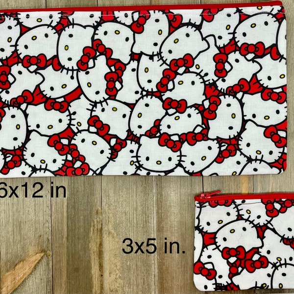 Hello Kittys Pencil Pouch - Etsy