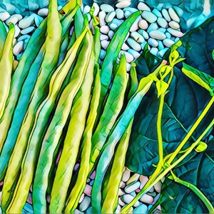 Mccaslan Pole Bean (phaseolus Vulgaris) Seeds - Etsy