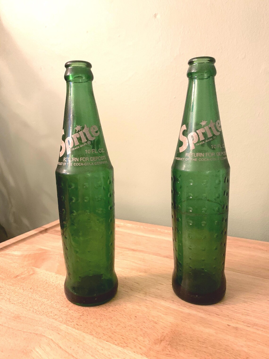 Antique Sprite Bottles - Etsy