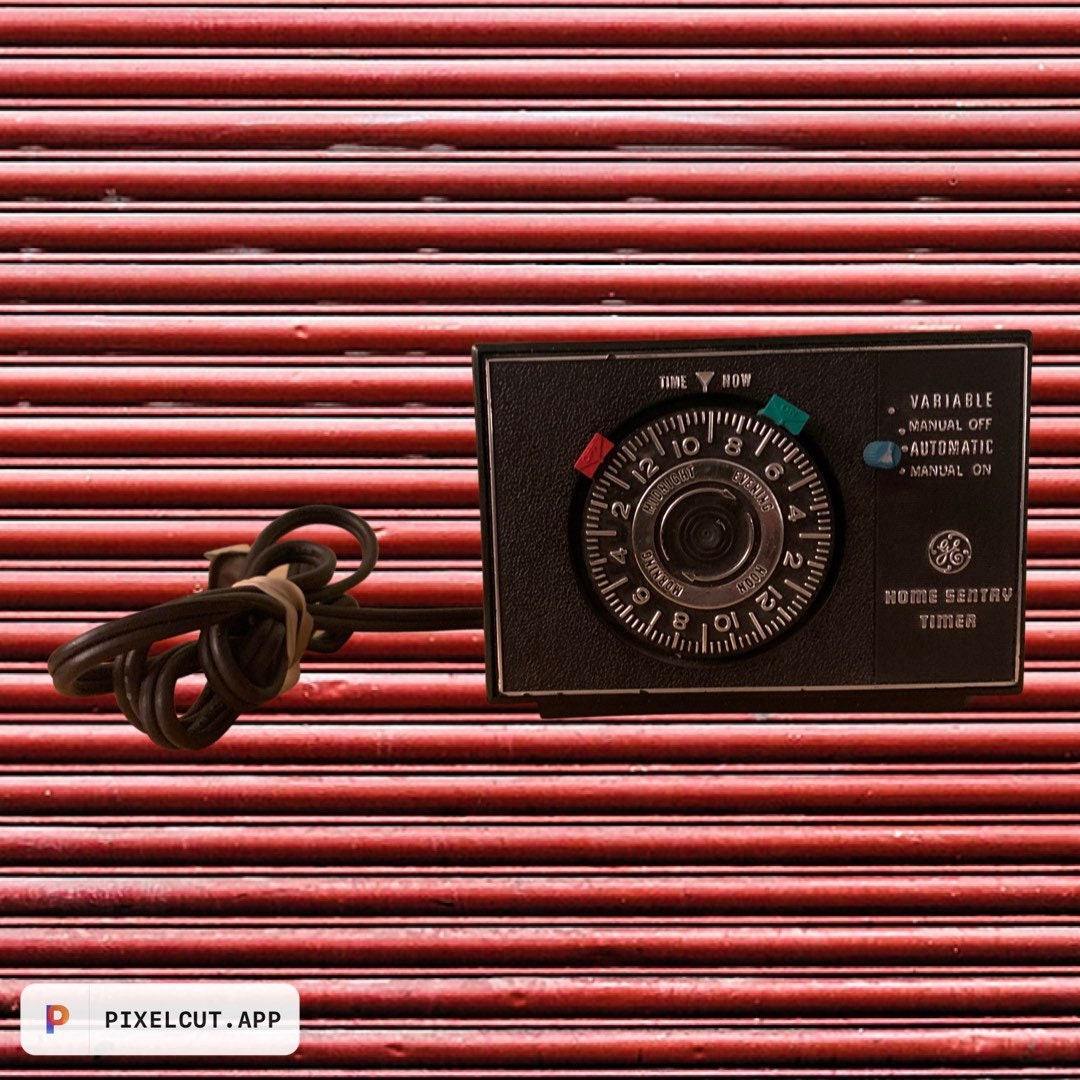 Vintage General Electric Home Sentry Timer - Etsy