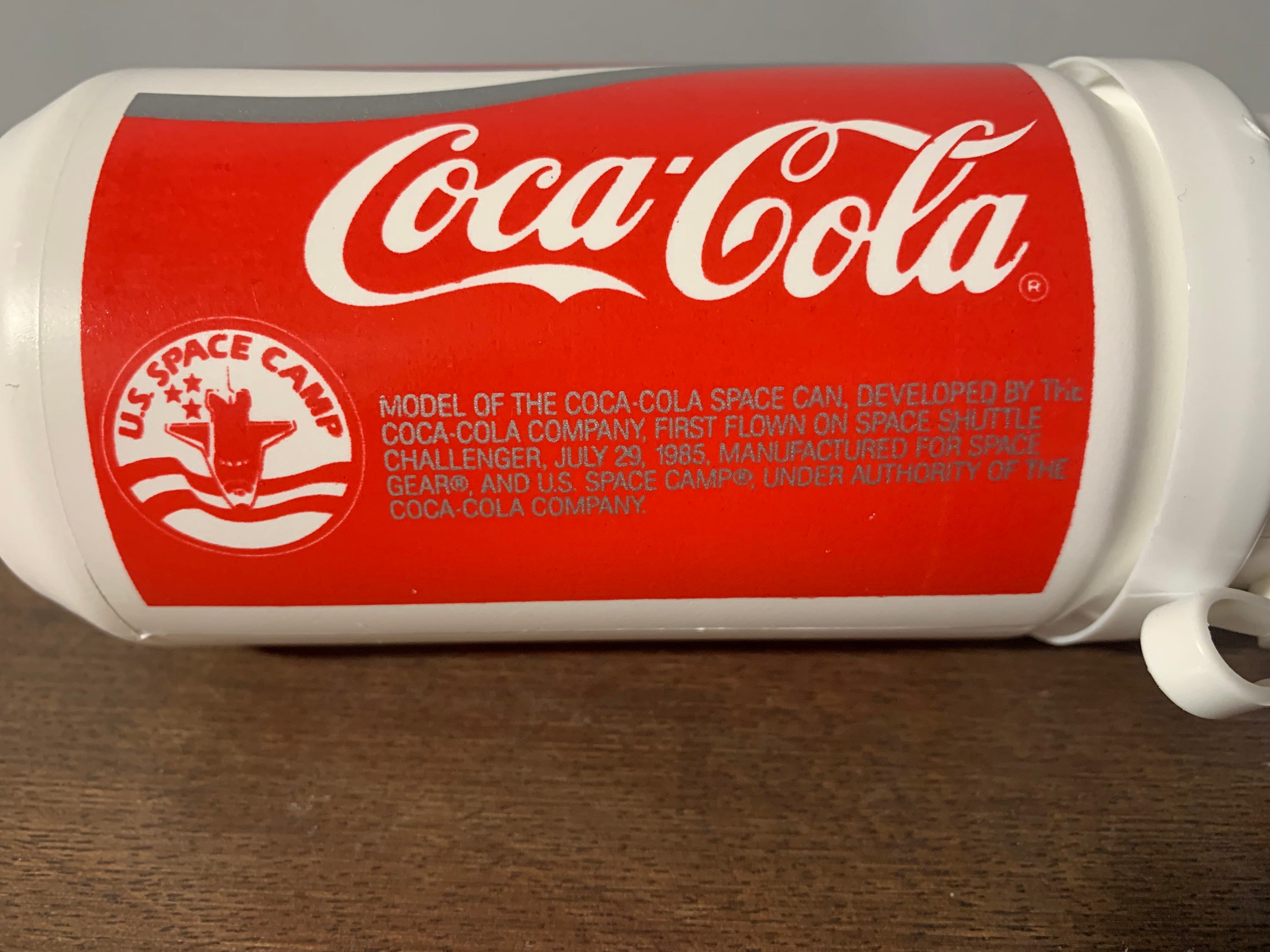 Vintage 1980snasa U.S. Space Camp Coca-cola Space Can - Etsy