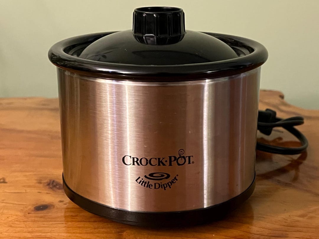 Crock-pot Brand “little Dipper” Stainless Steel Slow-cooker/melting Pot ...