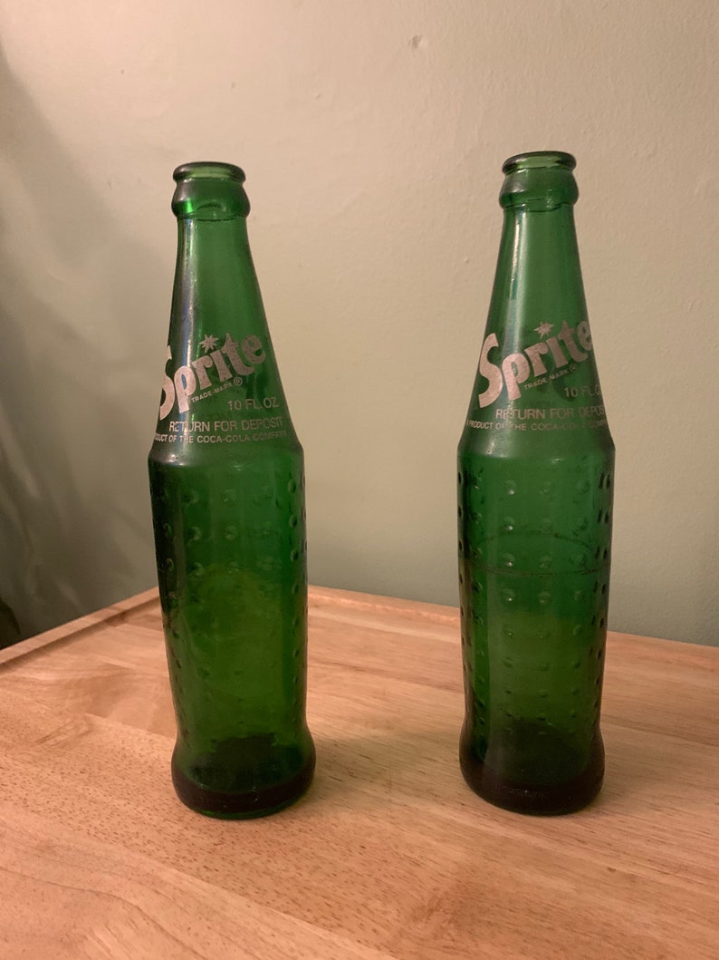 Antique Sprite Bottles - Etsy