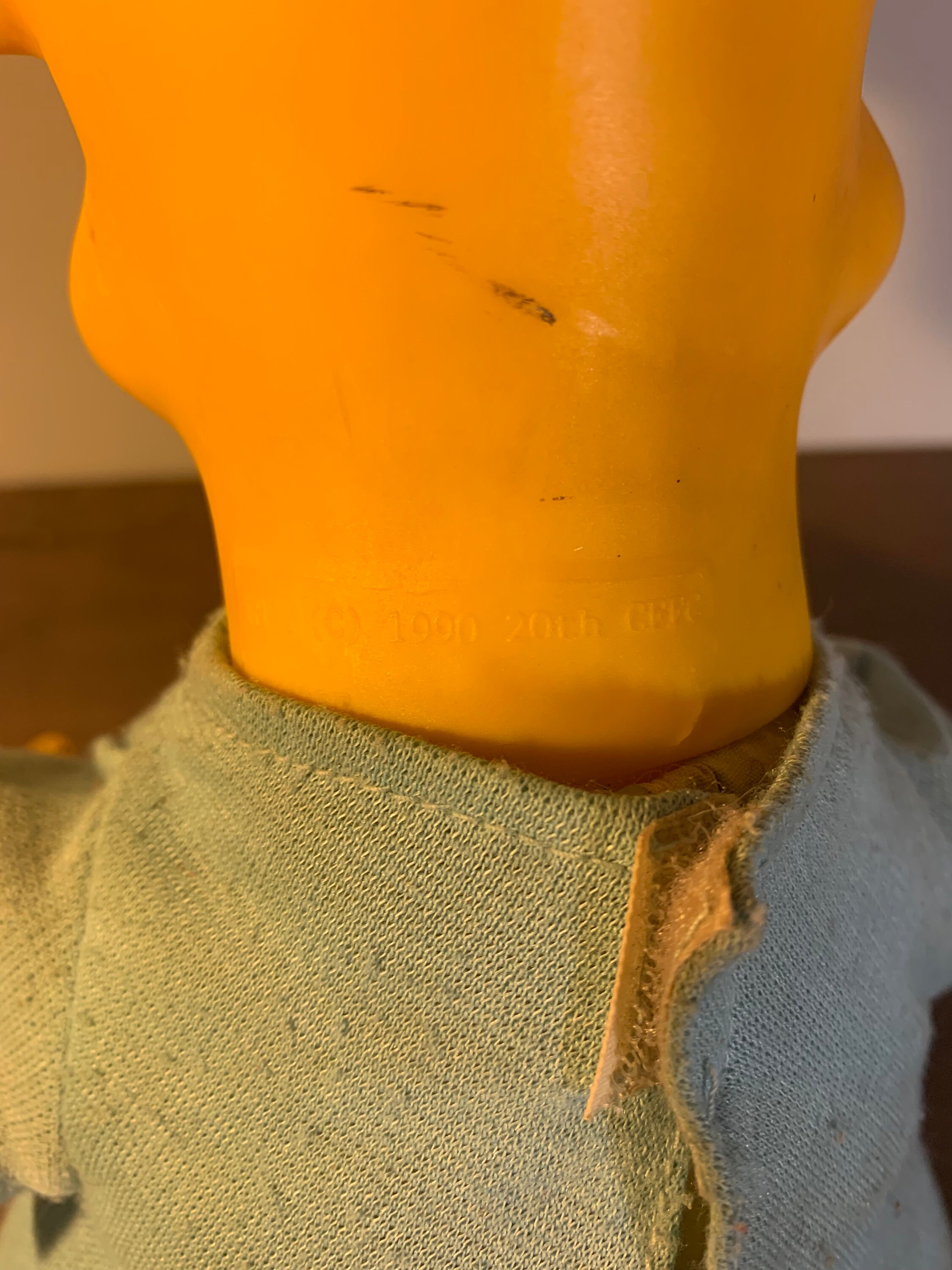 Vintage “the Simpson’s” Bart Simpson Dan Dee 11” Vinyl Plush Doll Toy - Etsy