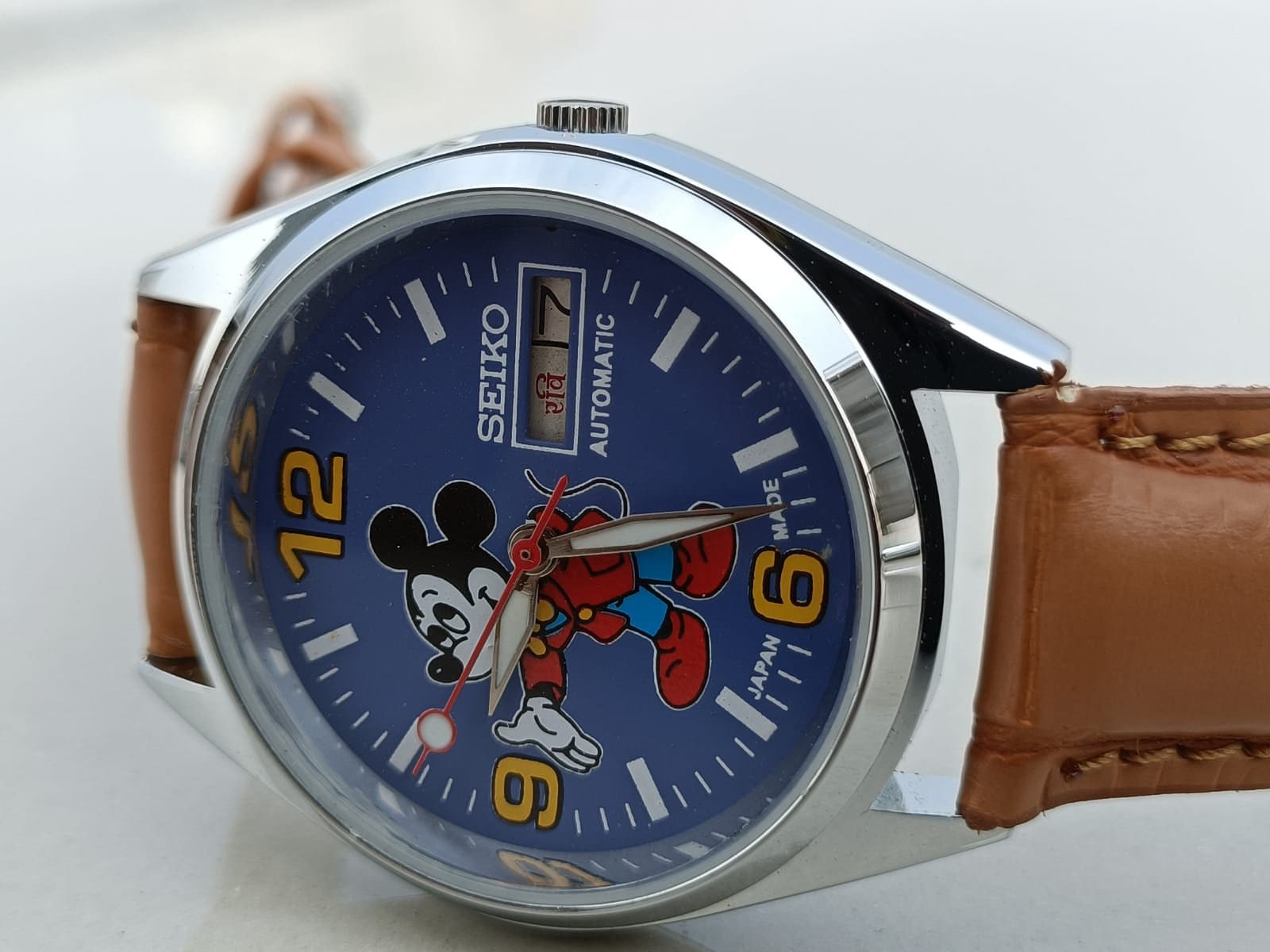Rare Vintage Seiko 5 Mickey Mouse Automatic Mechanical Mens - Etsy Canada