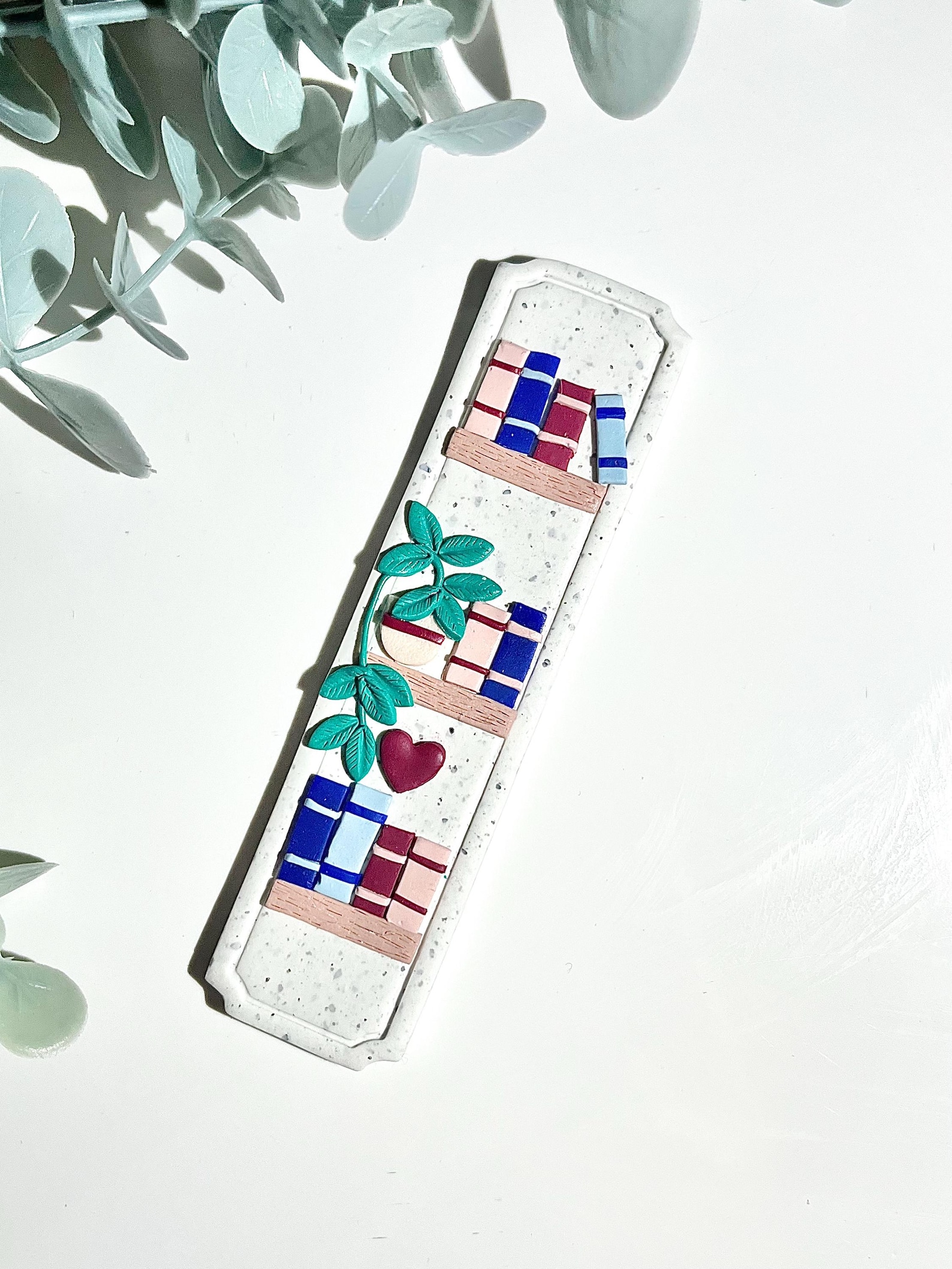 Bookmark, Polymer Clay, Handmade Bookmark, Polymer Clay Bookmark ...