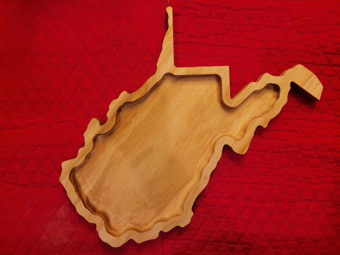 West Virginia Serving Tray and Catch All Tray - Etsy