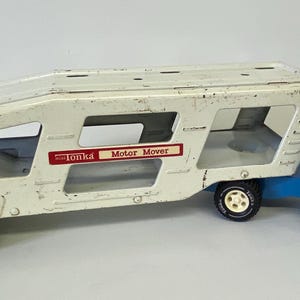 Mini Tonka Motor Mover, Vintage Pressed Steel Toy, Car Hauler, 1970s ...