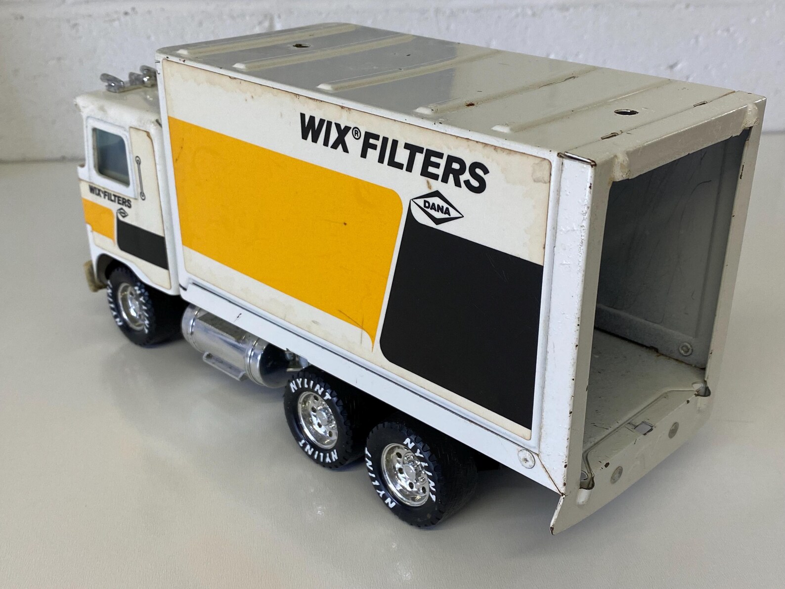 Vintage Nylint Wix Filters Delivery Truck Pressed Steel Toy 1980s Made ...