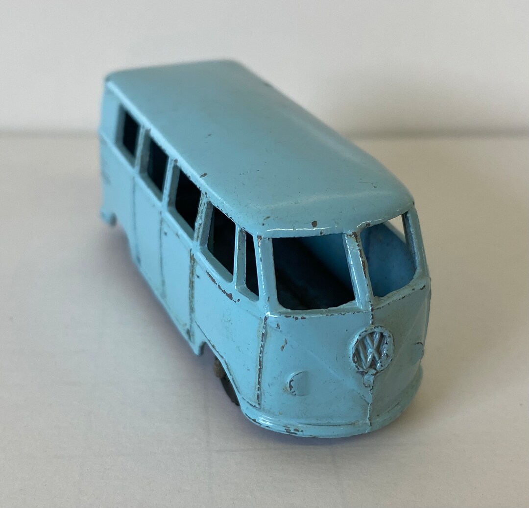 Volkswagen Micro Bus No 12 Vintage Toy, Budgie Toys, Diecast Metal ...