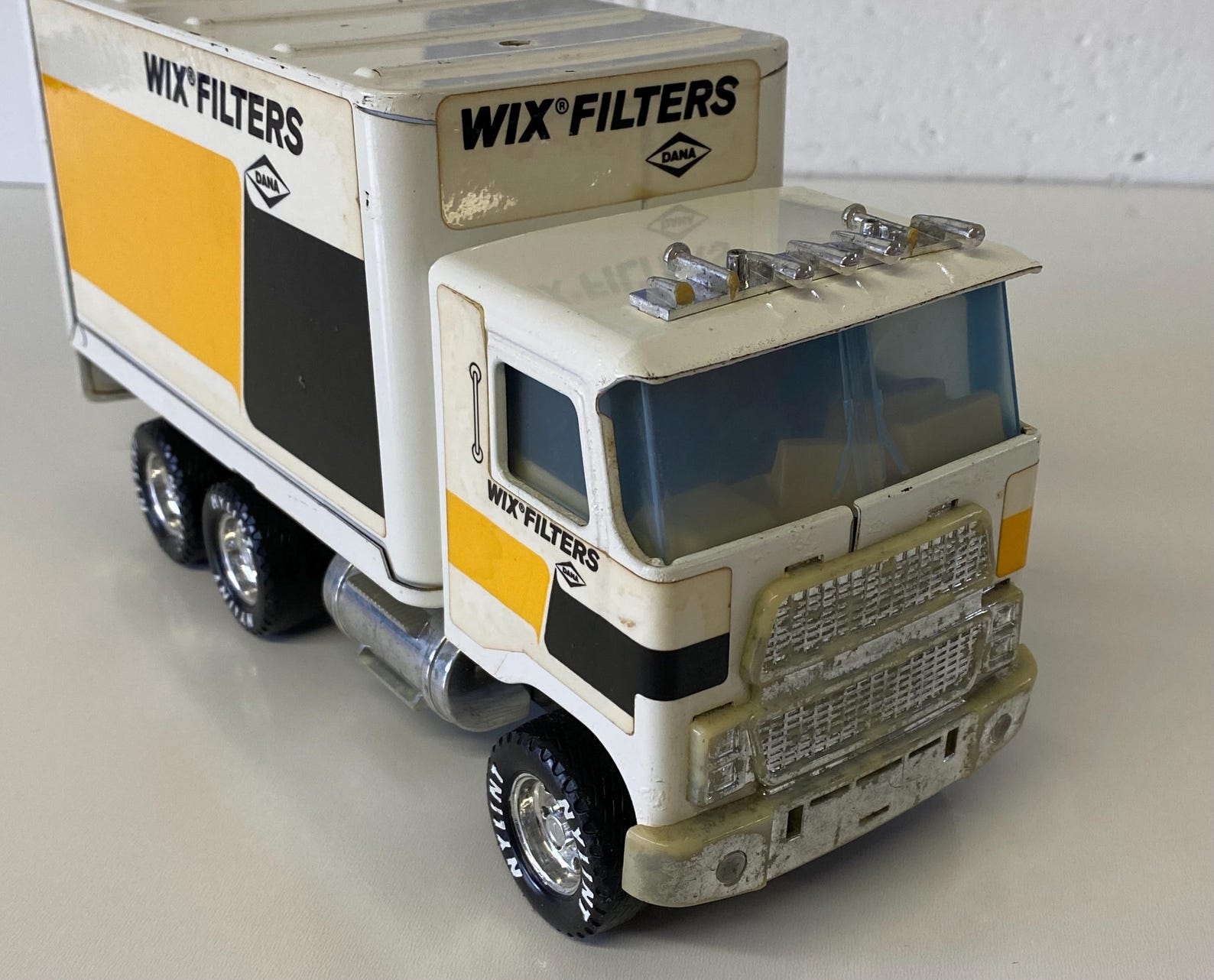 Vintage Nylint Wix Filters Delivery Truck Pressed Steel Toy 1980s Made ...