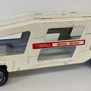 Mini Tonka Motor Mover, Vintage Pressed Steel Toy, Car Hauler, 1970s ...