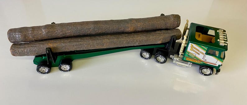 RARE Nylint Timberland Express, Pressed Steel Vintage Toy Truck, Log ...