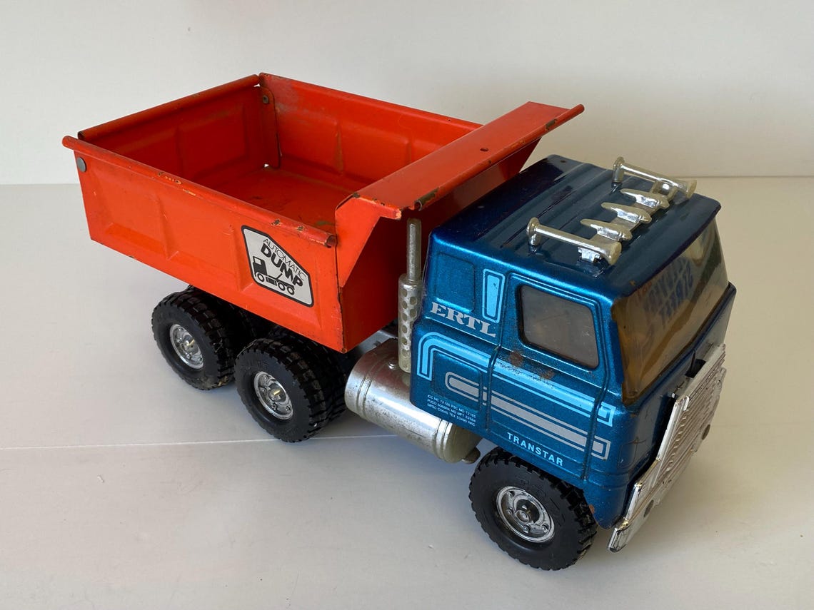 Ertl Transtar Automatic Dump Truck, Made in USA, Dyersville, Iowa - Etsy